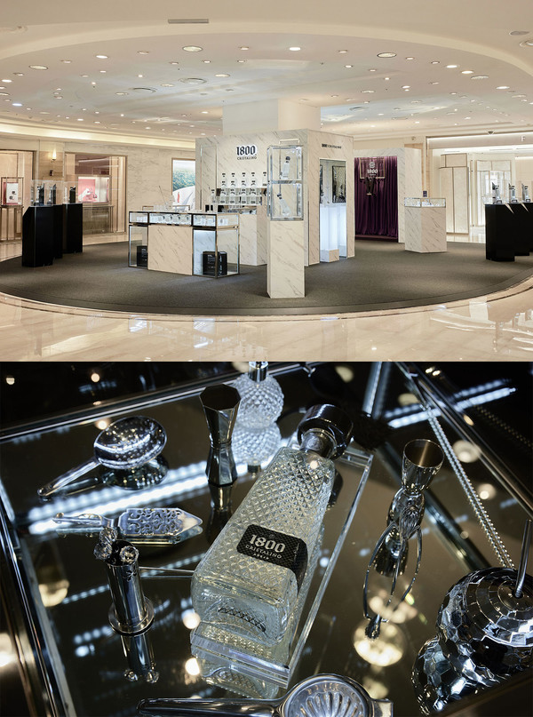 1800 크리스탈리노, 압구정 갤러리아 명품관 팝업스토어 오픈